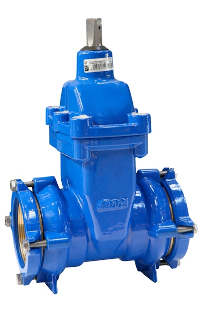 SAINT-GOBAIN PAM GATE VALVE FOR PE-PIPE SGPAM DE280 PE/PVC RESTRAINT ...