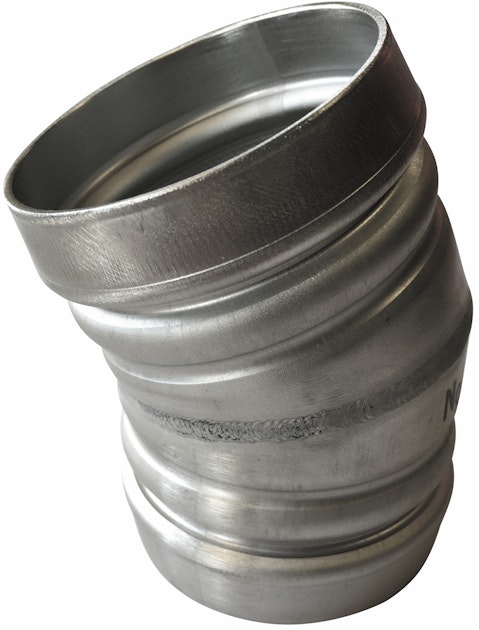 VICTAULIC ELBOW STRENGTHIN 100 DN100 22,50 DEGREE 316 | Groove ...