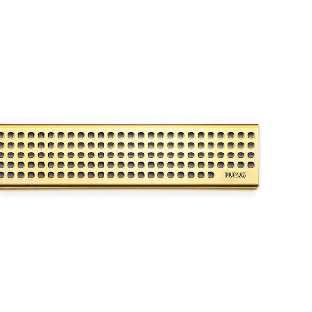 PURUS GRATING PURUS LINE 700mm CHESS GOLD | Line floor drains & ACC ...