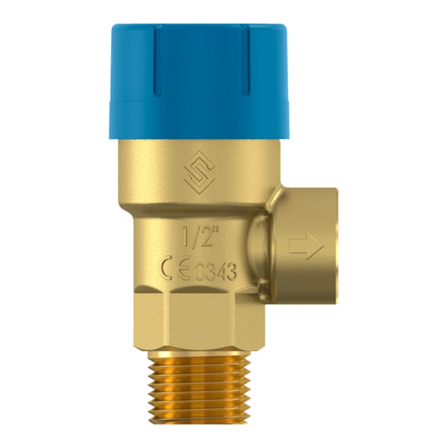 FLAMCO SAFETY VALVE FLAMCO 3/4 M x 3/4 F 6bar PRESCOR B | Brass Safety ...