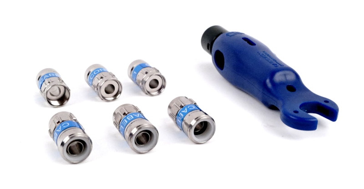 CABELCON LIITIN F-LIITIN RG6, H125, TELLU13 | Antenniliittimet- ja ...