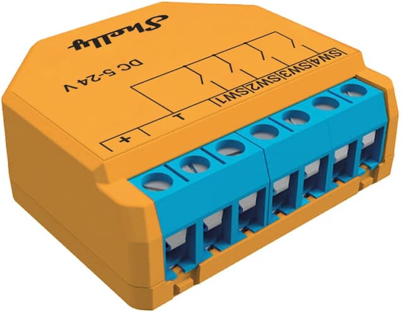 SHELLY KONTROLLER SHELLY PLUS I4 12-24VDC WIFI | Onninen