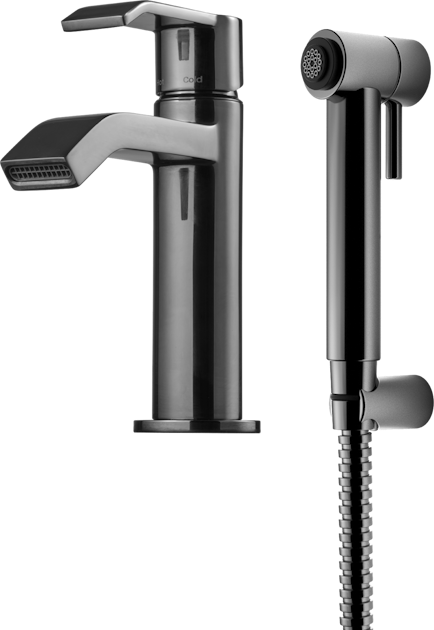 TAPWELL BASIN FAUCET TAPWELL VIC069 BLACK CHROME BIDÉ | Washbasin ...