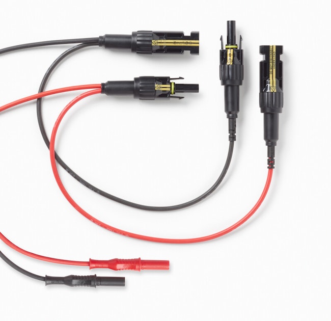 FLUKE SOLAR POWER CLAMP SET FLUKE MC4 SET | Accessories For Electric ...