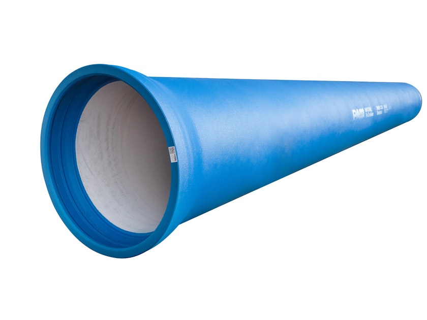 SAINT-GOBAIN PAM DUCTILE IRON PIPE BIOZNAL TYT DN100X6000 NATURAL TYTON ...