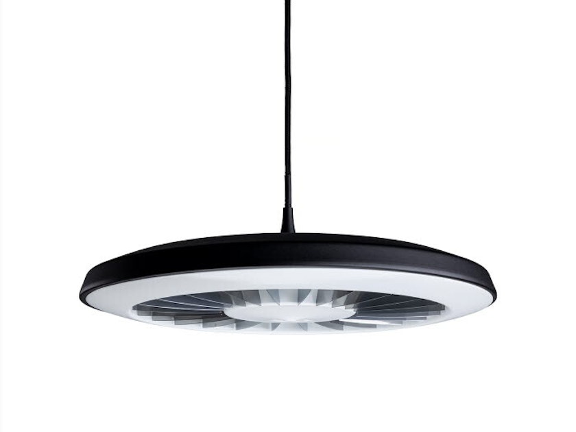 EXAKTOR SUSPENSION LUMINAIRE GALATEA 2600LM 840 DALI BLACK | Office ...