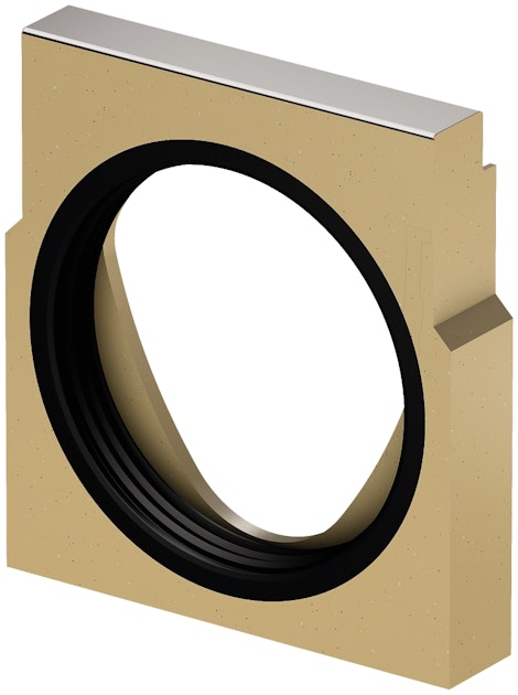 ACO LINEDRAIN CHANNEL END CAP V200S PL. DN200 TYP0, ZINC. | Line ...