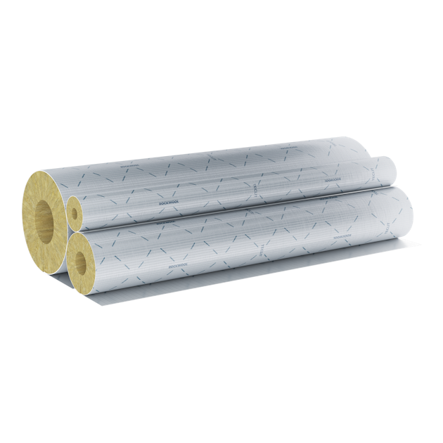 ROCKWOOL PIPE SECTION ROCKWOOL TECLIT 15-20 1,0/48m | Mineral wool ...