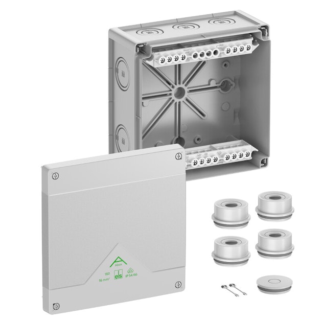 SPELSBERG JUNCTION BOX SPELSBERG ABOX 160-16MM2 TERMINAL GREY | Surface ...