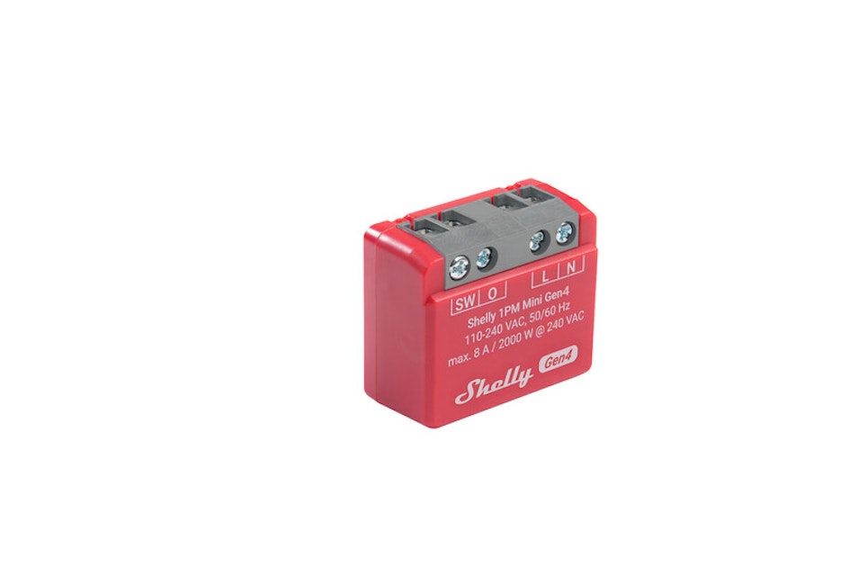 SHELLY RELAY UNIT SHELLY 1PM MINI GEN4 | Other Control Systems | Onninen
