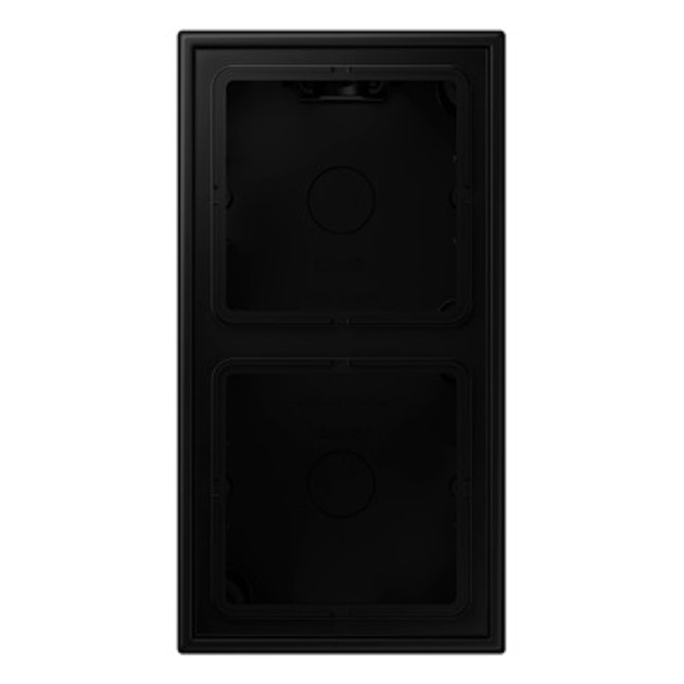 JUNG SURFACE MOUNTED ENCLOSURE SURFACE BOX-2, MATT BLACK | Surface ...