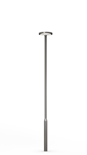 ENSTO STEPPED POLE SAGA 5S AKZO 900 GREY | Light Pole And Arm | Onninen