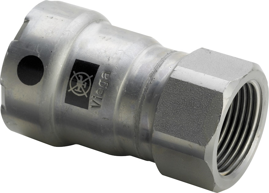 VIEGA PRESS ADAPTER WITH FT 4212 DN50x2 MEGAPRESS | Threaded curves ...