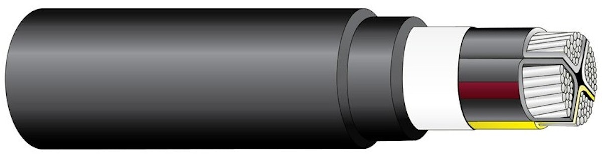 REKA KAAPELI ALUMINIUM POWER CABLE AXMK-PE 4G50 | AXMK Cables | Onninen