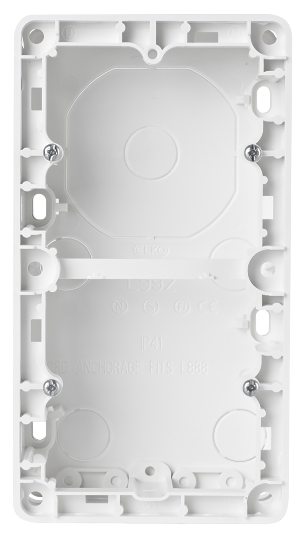 SURF MOU FRAME ELKO RS NORDIC SURFACE BOX 2-GANG HIGH | Rammer | Onninen AS