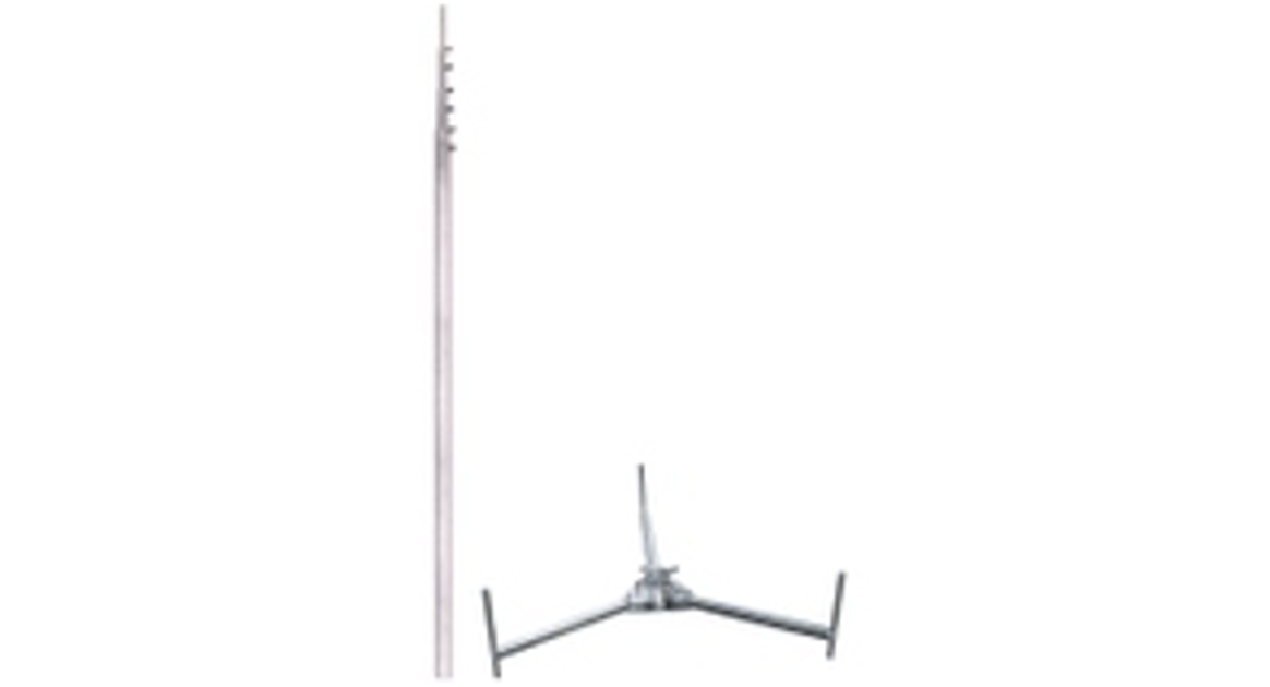 DEHN+SÖHNE AIR-TERMINATION ROD DEHN TELESCOPIC CATCHER 5.2 M | Earthing ...