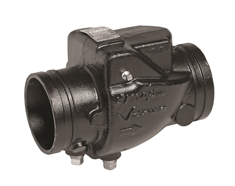 VICTAULIC CHECK VALVE DN80 Style 717 black | GROOVED END VALVES | Onninen