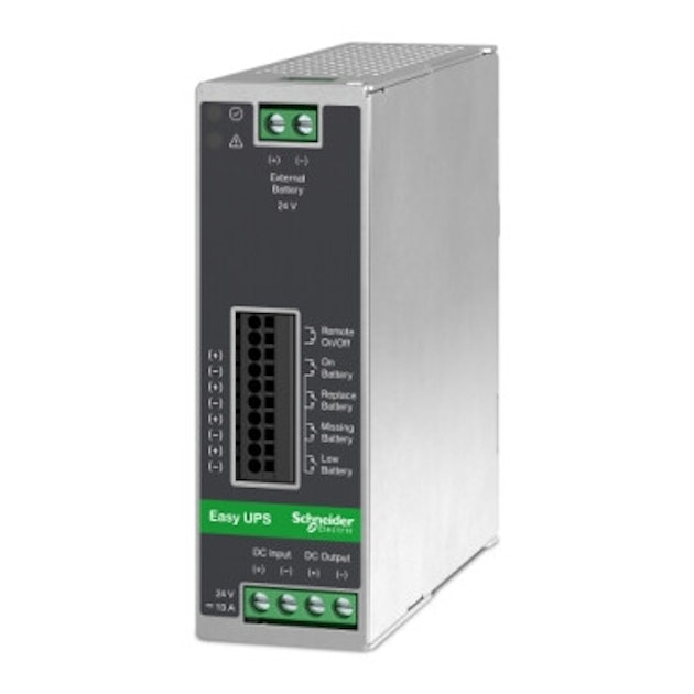 SCHNEIDER ELECTRIC UPS-DEVICE ONLINE EASY UPS BVS-PDR DIN 240W 10A ...