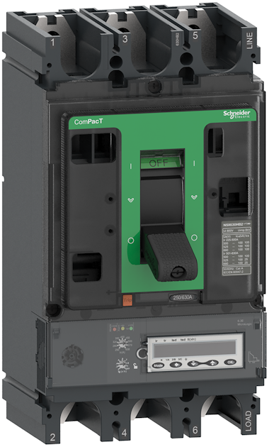 EFFEKTBRYTER COMPACT NSX630R MICROLOGIC 6,3EM 500A 3P | Motorvern ...