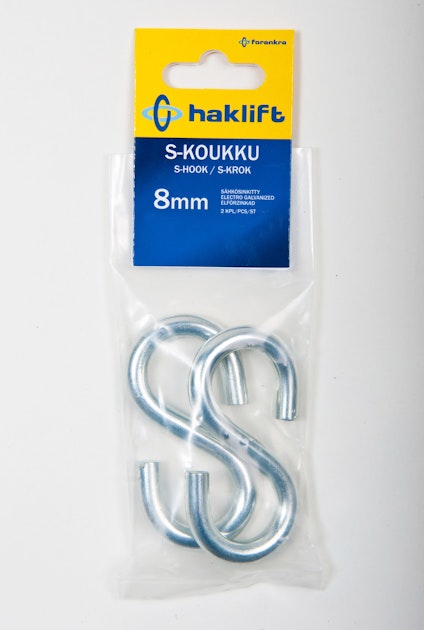 HAKLIFT S-KOUKKU HAKLIFT 8mm 2kpl/pkt | Vaijeri- ja ketjutarvikkeet ...
