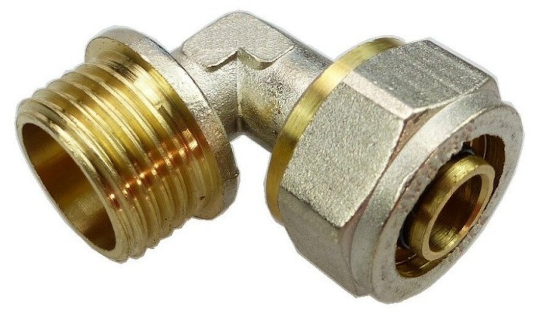 MTSPAIN SURVENURKLIITMIK 90° ALUPEX 20mm x 3/4" VK | Onninen