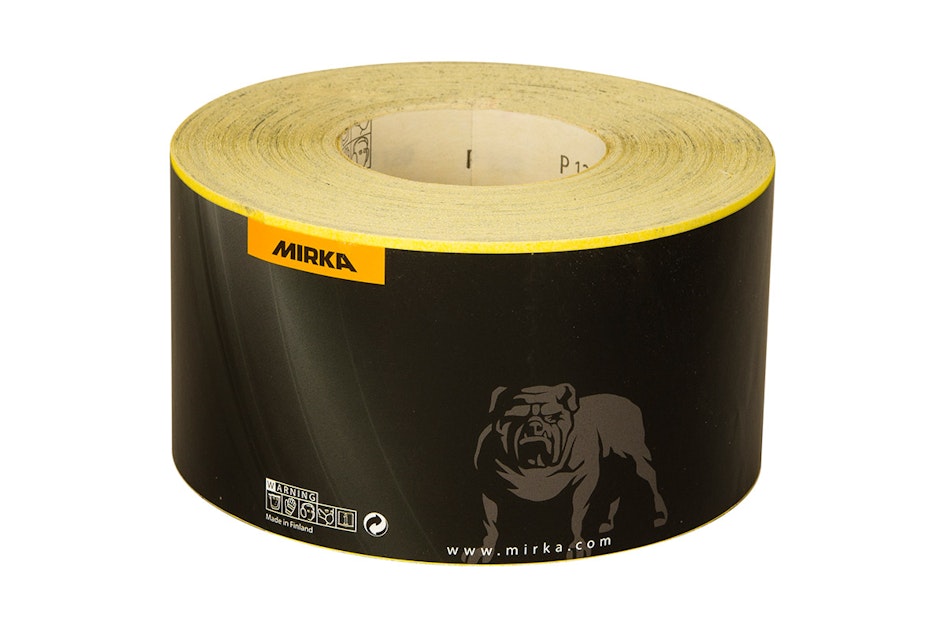 MIRKA SANDING PAPER MIRKA YELLOW 93MMX50M 240 | Hand Sanding Papers ...