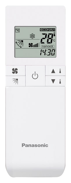 PANASONIC COMMERCIAL HEATPUMP PANASONIC CZ-RWS3 WIRELESS CONTROLLER ...
