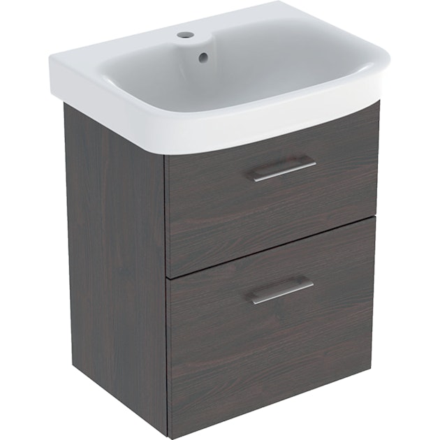 IDO CABINET GLOW 560 WITH DRAWERS BROWN | Bathroom vanity units with ...