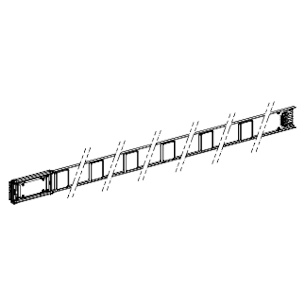 SCHNEIDER ELECTRIC BUSBAR CANALIS BUSBAR 3P 63A 3M 6 TAP OFFS | Busbars ...