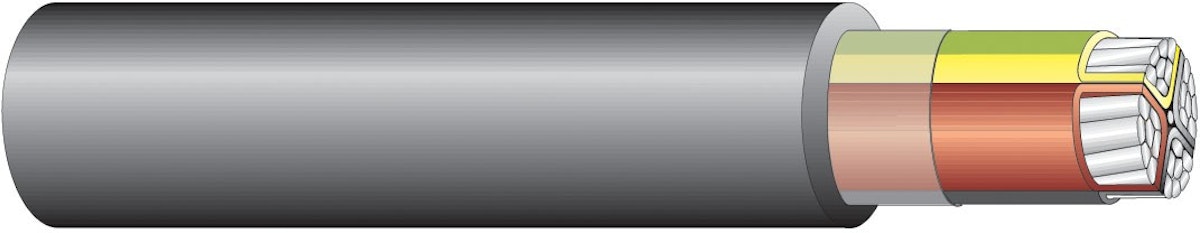 REKA KAAPELI ALUMIINIVOIMAKAAPELI AXMKPE 4x70 S K1000 | 1kV AXMK ...