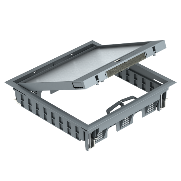 OBO BETTERMANN FLOOR BOX UFS GES9-3BU7011, 12MOD, PA, HAR | Cable Ducts ...