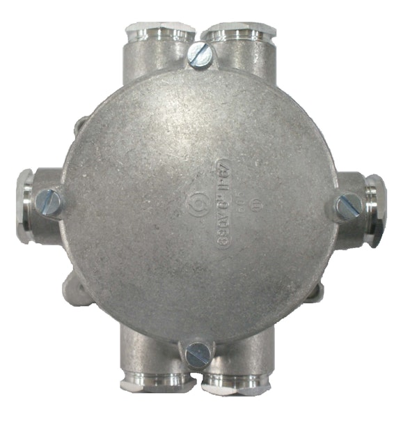 SELCAST JUNCTION BOX IP67 DIAM.100MM 6-SILUM. 6MM | Surface Mounting ...