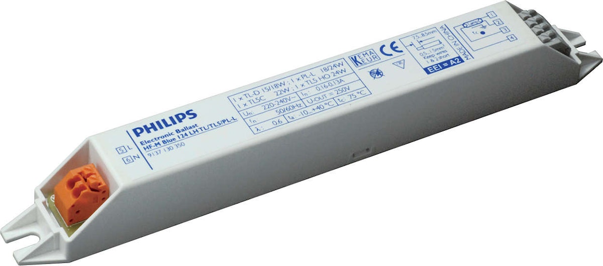 PHILIPS ELECTRONIC BALLAST HF-M BLUE 124 LH TL/TL5/PLL 23 | Ballast ...