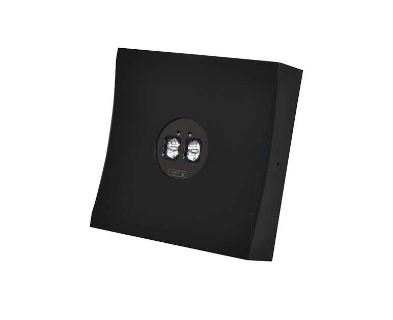 KAMIC EMERGENCY LUMINAIRE VIA LED CBS BLACK | Emergency- And Exit Light ...