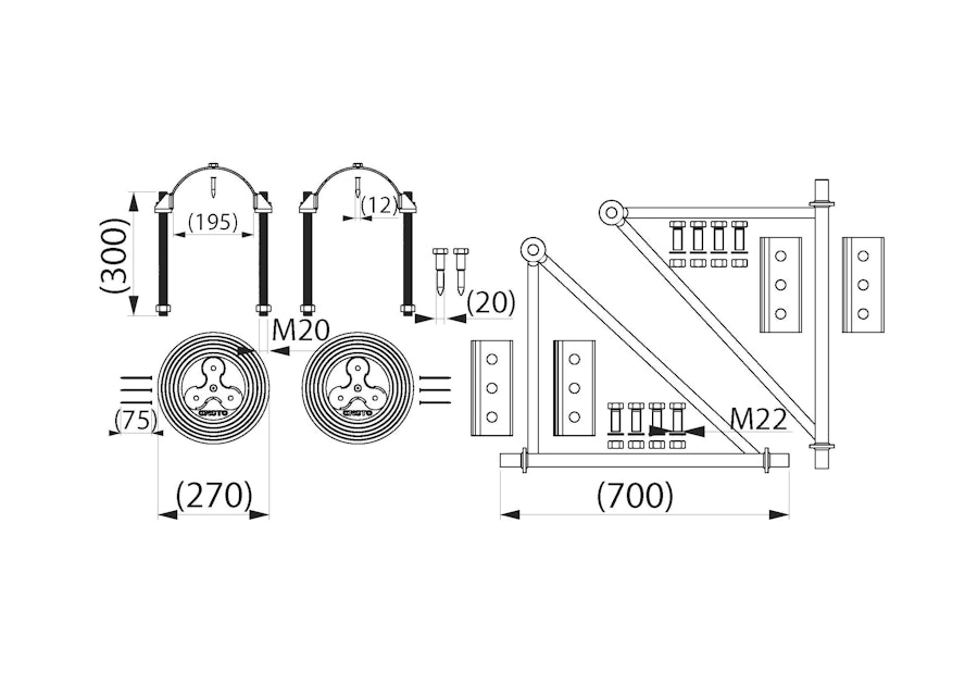 ENSTO ORSITARVIKE SHP192.20G (2059 /4526-4527) | Orret | Onninen