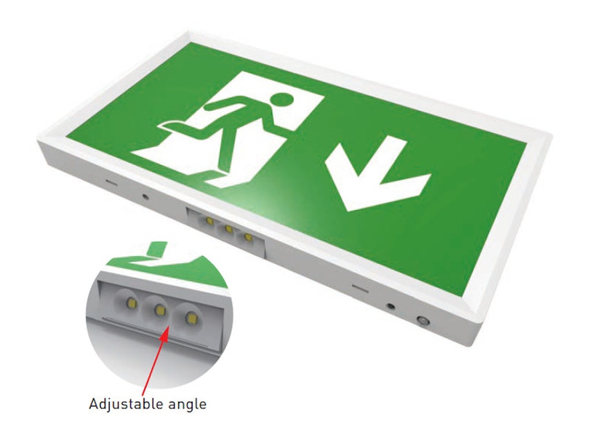 EXILIGHT EXIT SIGN LUMINAIRE GUARD EVOX 30 ST 230V IP20 3H | Emergency ...