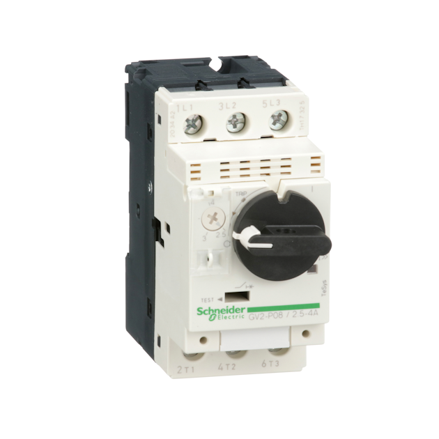 MOTORVERNBRYTER 2,5-4A GV2P08 | Motorbeskyttelse brytere