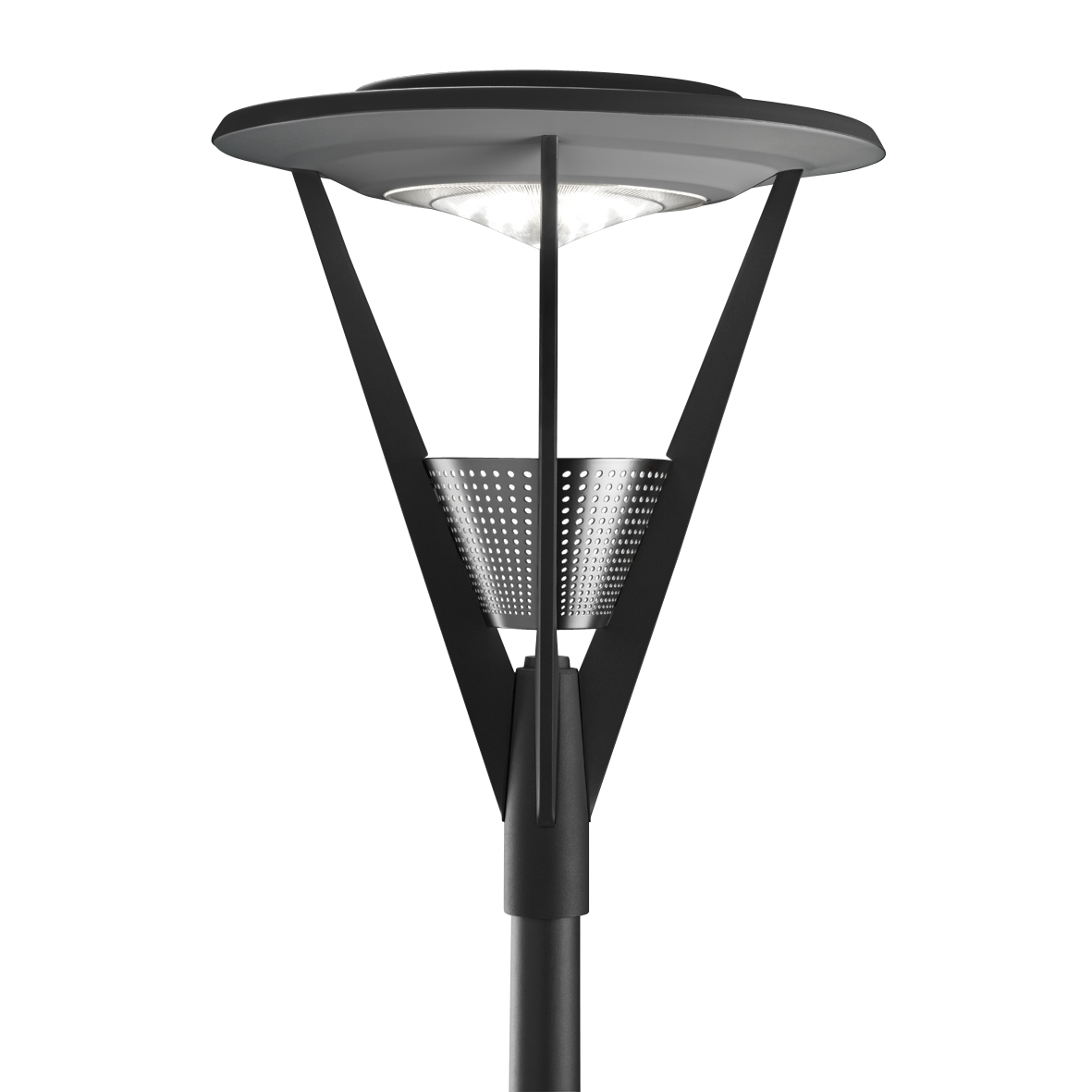 THORN POLE MOUNT. LUMINAIRE AVENUE D2 LED 40W/BP 3K R/S CU | Urban- And ...