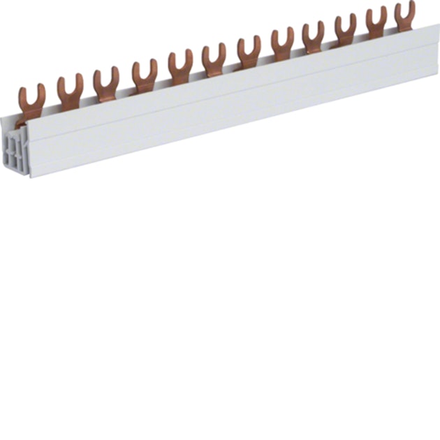 HAGER BUSBAR KDN363A 3 POLE 63A 12 MOD | Rail Terminal Bars | Onninen