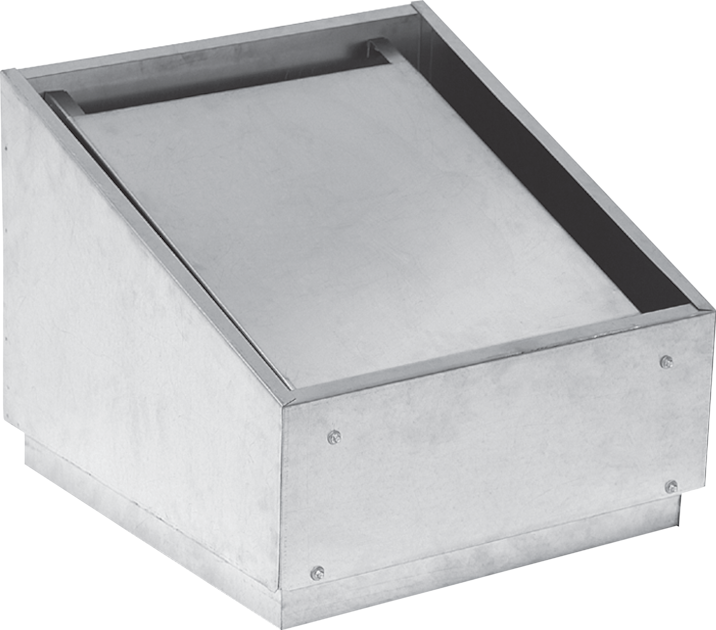LINDAB RECTANGULAR ROOF HOOD HVR 1000 X 1000 | Air Diffusers | Onninen