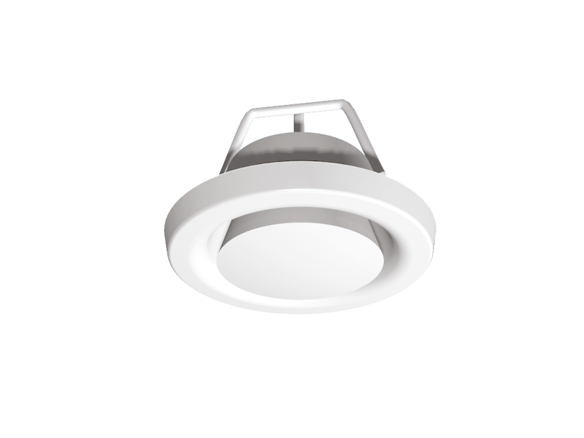 HALTON EXHAUST AIR VALVE HALTON URH-125, FRAME CONNECT,WHITE ...