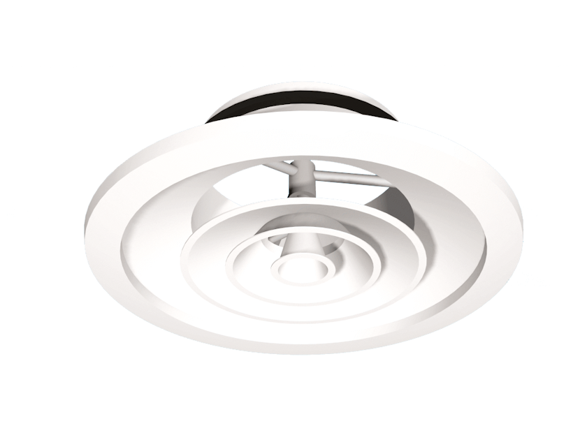 HALTON AIR DIFFUSER HALTON TRB-500, WHITE | Supply And Exhaust Air ...