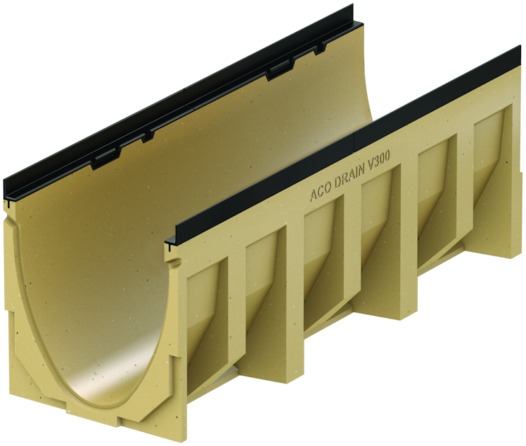 ACO LINEDRAIN CHANNEL ACO V300G 3, 1.0M 0.5% SLOPE | Line Drainage ...