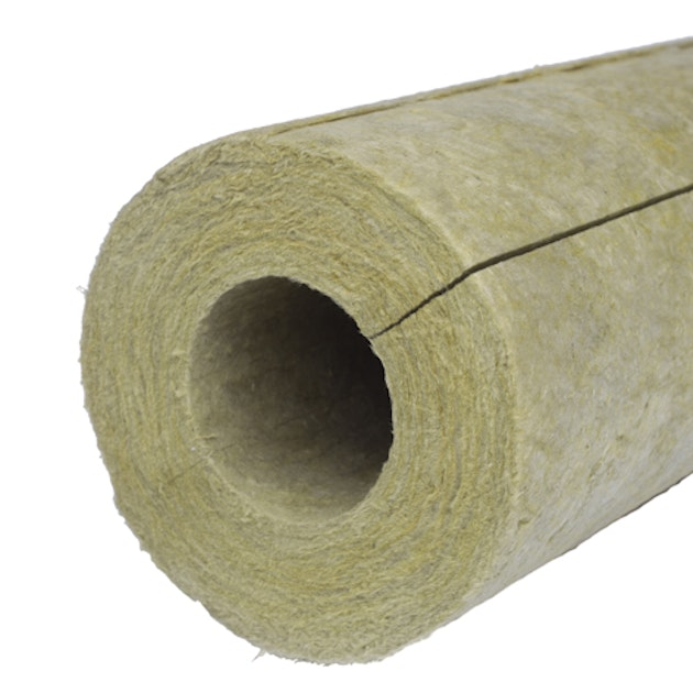 PAROC STONE WOOL PIPE SECTION PRO 508-160 1M HINGE S26 | Mineral wool sections | Onninen
