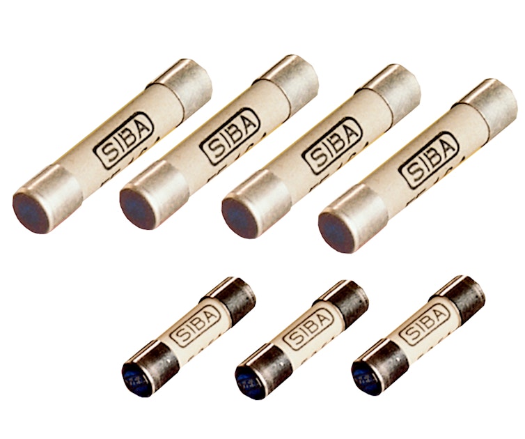 SIBA FINSÄKRING SIBA GG 10X38MM 1A 5006308.1 500VAC | Säkringstillbehör ...