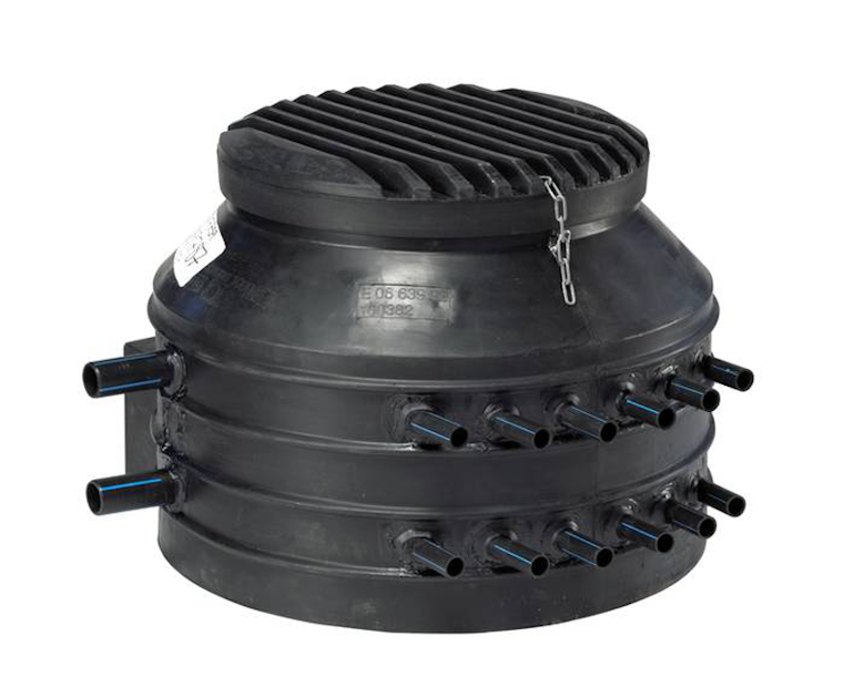 UPONOR MAALÄMPÖ KOKOOMAKAIVO UPONOR 7x40/63 PEM SÄÄTÖVENTTIILEIN ...
