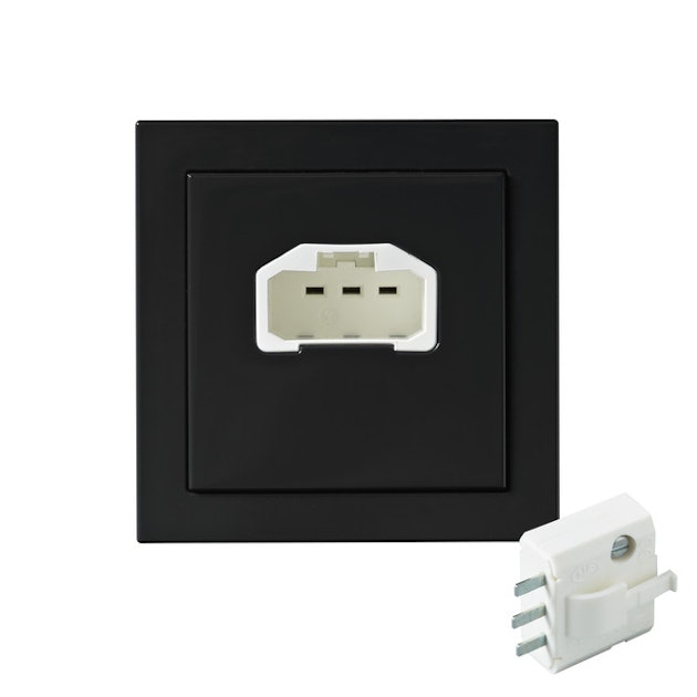 ABB LIGHTING OUTLET DCL WALL OUTLET, 85x85 mm, ANT | Built In / Wall ...