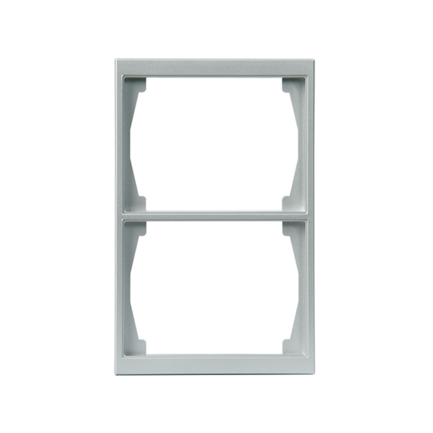 ABB COVER FRAME 2-GANG,100MM,ALU,IMPRESSIVO | Cover Frames And Plates ...