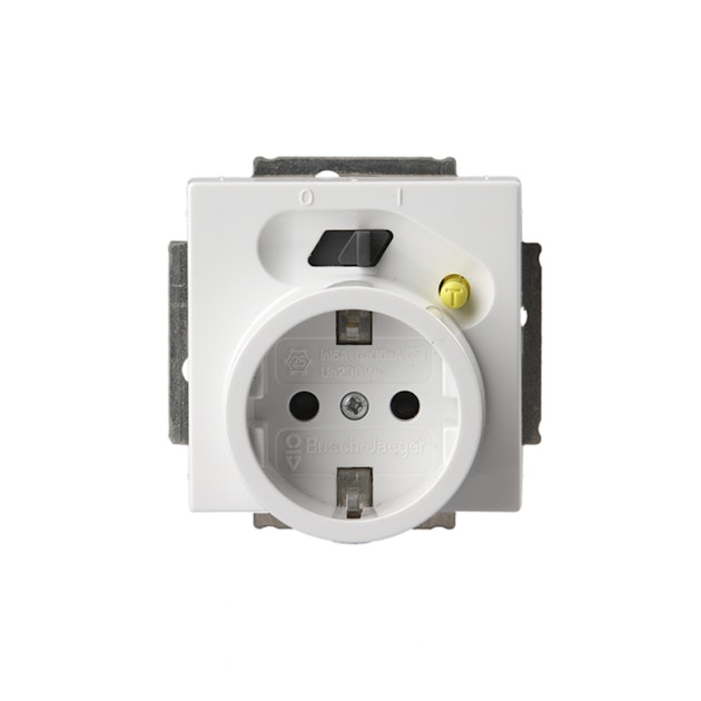 ABB SAFETY SOCKET OUTLET 1-GANG SRCD, 30MA, IP21 | 25 Socket Outlets ...