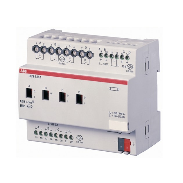 ABB DIMMER KNX 232V, 4x10A 1-10V DAYLIGHT | Installation Bus Systems ...